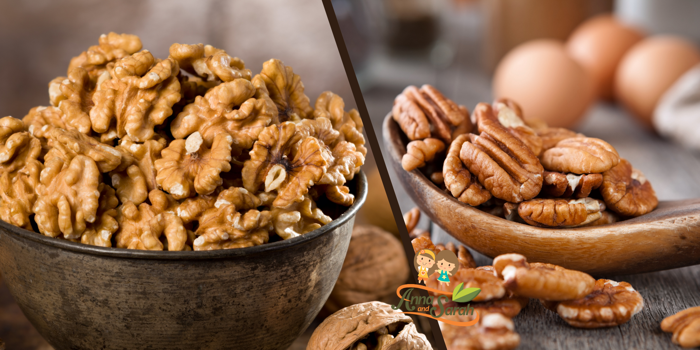 Walnuts vs Pecans: Exploring the Nutty Faceoff - Anna and Sarah