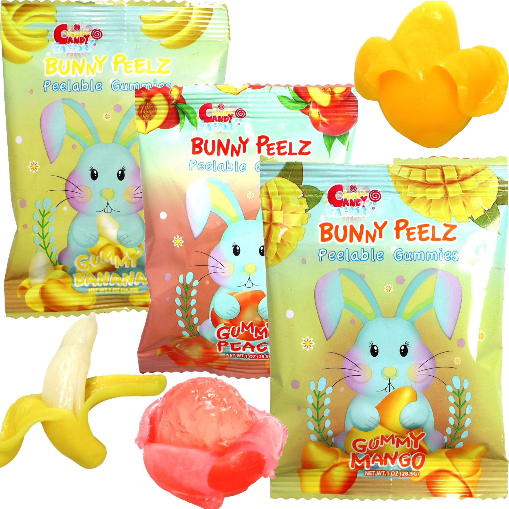Sarah's Candy Factory Peelable Gummy Candy - 3 Flavors | Anna and Sarah